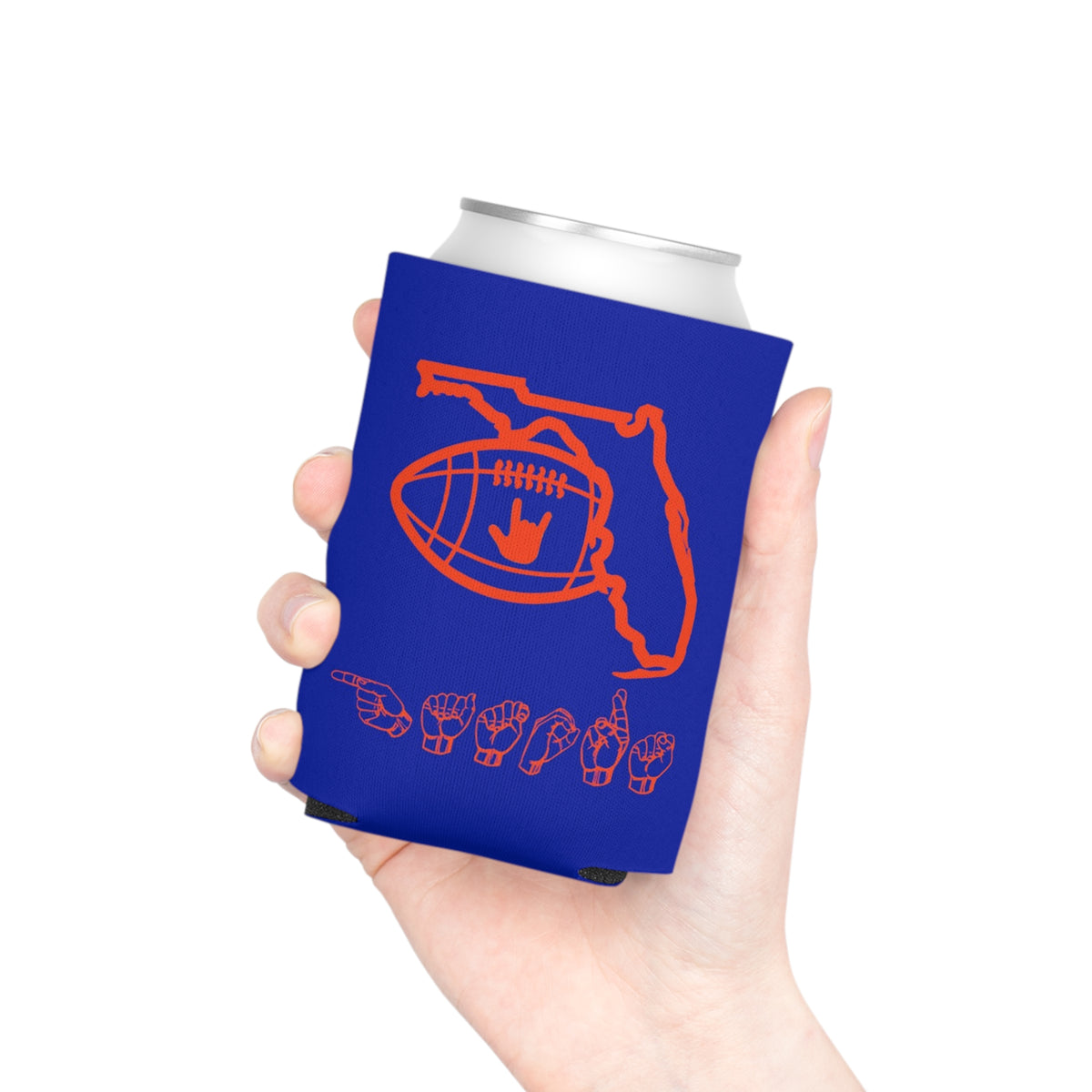 ASL Merchandise "Florida" Sign Language Can Cooler Sleeve – ASL Station