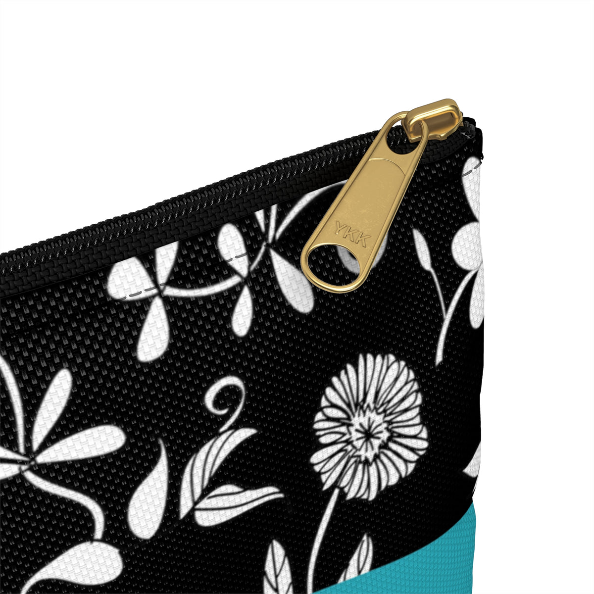 ASL Bag "Floral-Chevron" Zippered Polyester ASL Accessory Bag – ASL Station
