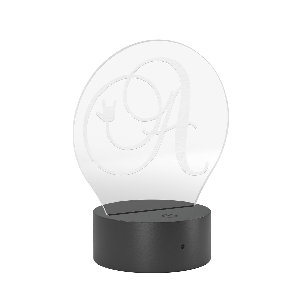 ASL Home Decor "ILY Monogram" Sign Language LED Sign – ASL Station